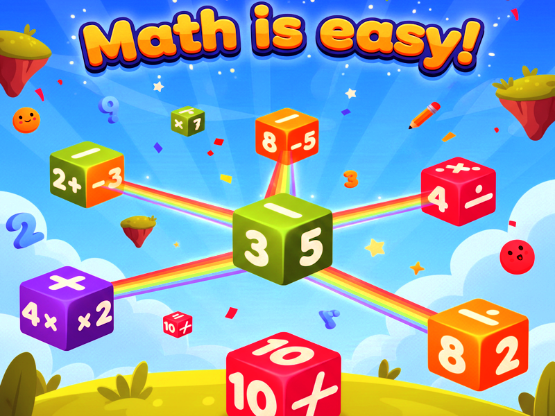 Math is easy! 🕹️ Graj online na SGameS