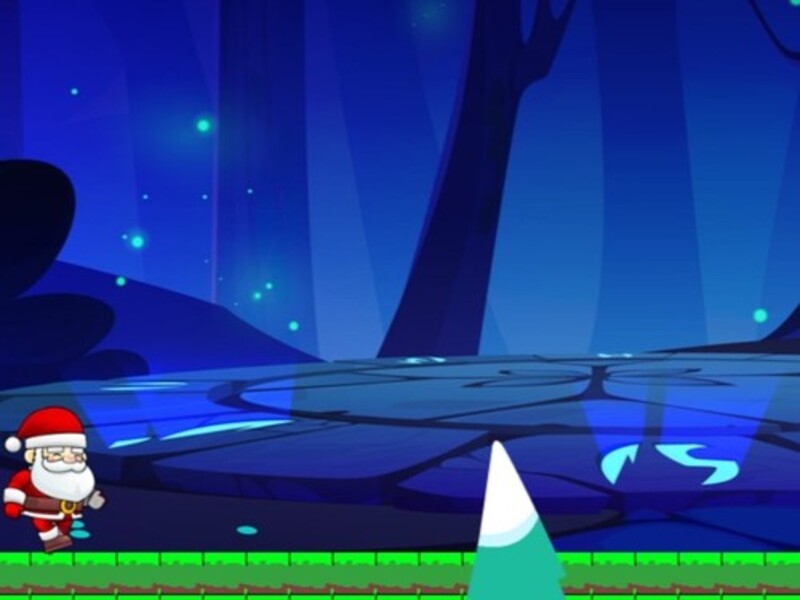 Santa Runner 2D 🕹️ Graj online na SGameS