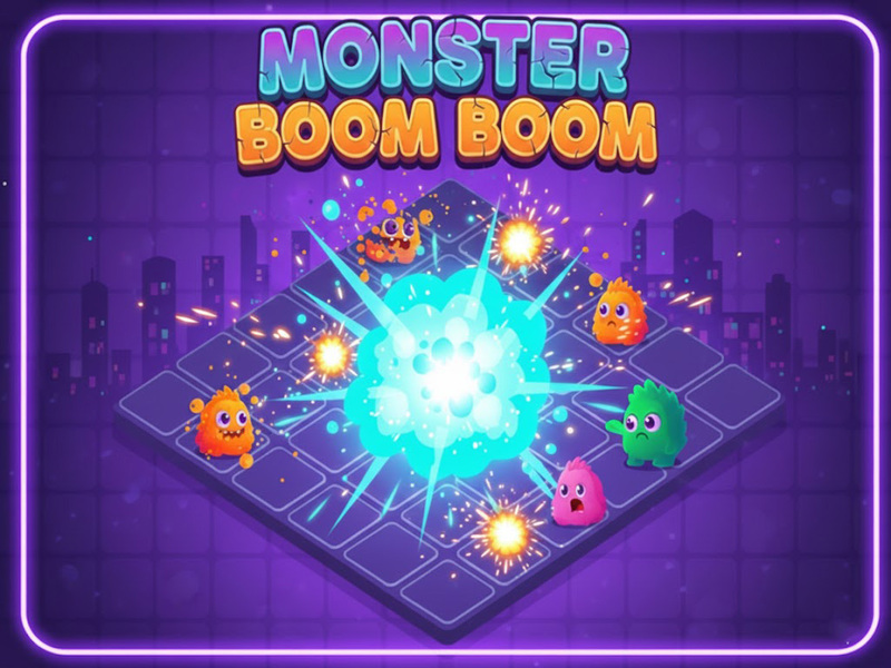 Monster Boom Boom 🕹️ Graj online na SGameS