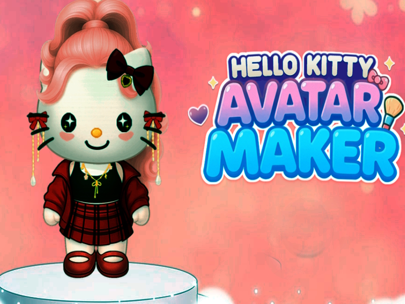 Hello Kitty Avatar Maker 🕹️ Graj online na SGameS