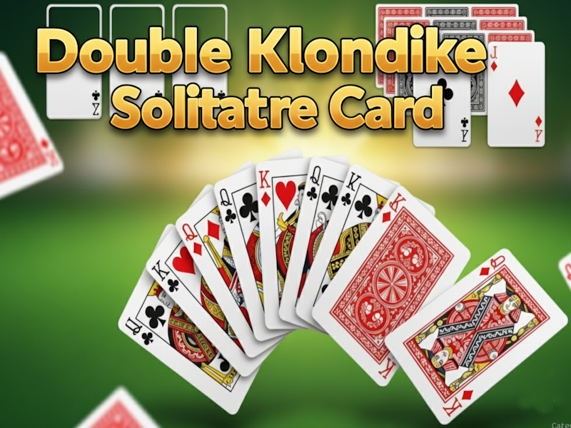 Double klondike solitaire Card 🕹️ Graj online na SGameS