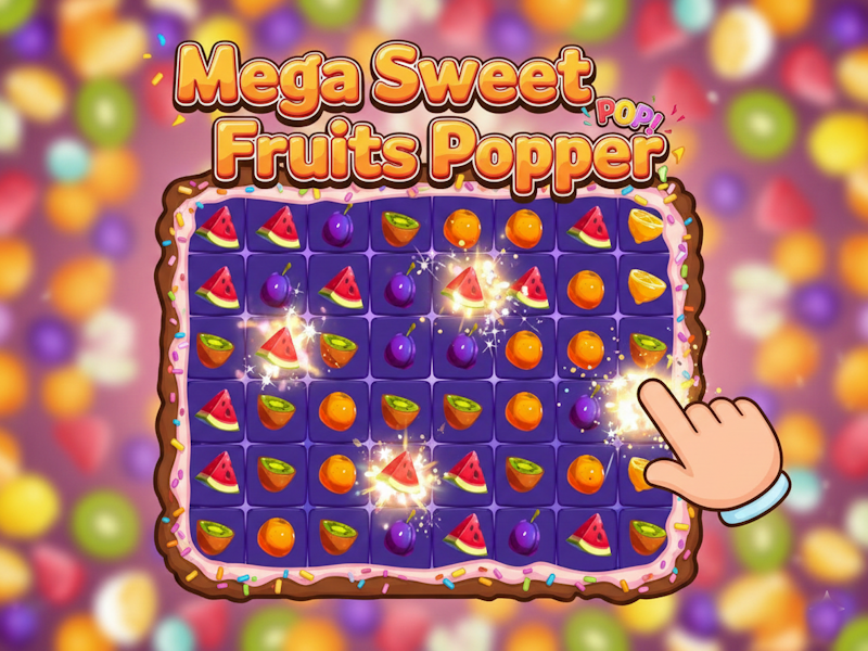 Mega Sweet Fruits Popper 🕹️ Graj online na SGameS