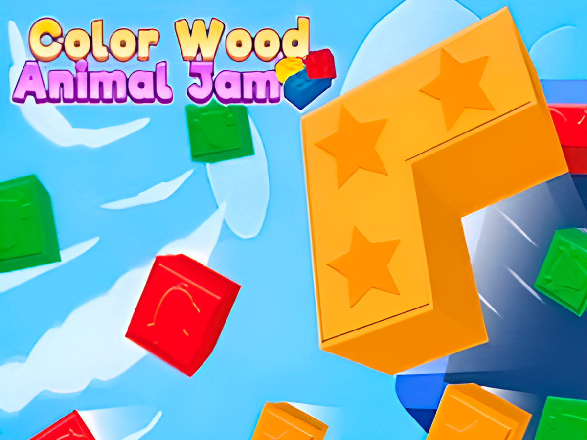 Color Wood Animal Jam 🕹️ Graj online na SGameS