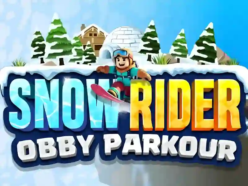 Snow Rider Obby Parkour 🕹️ Graj online na SGameS