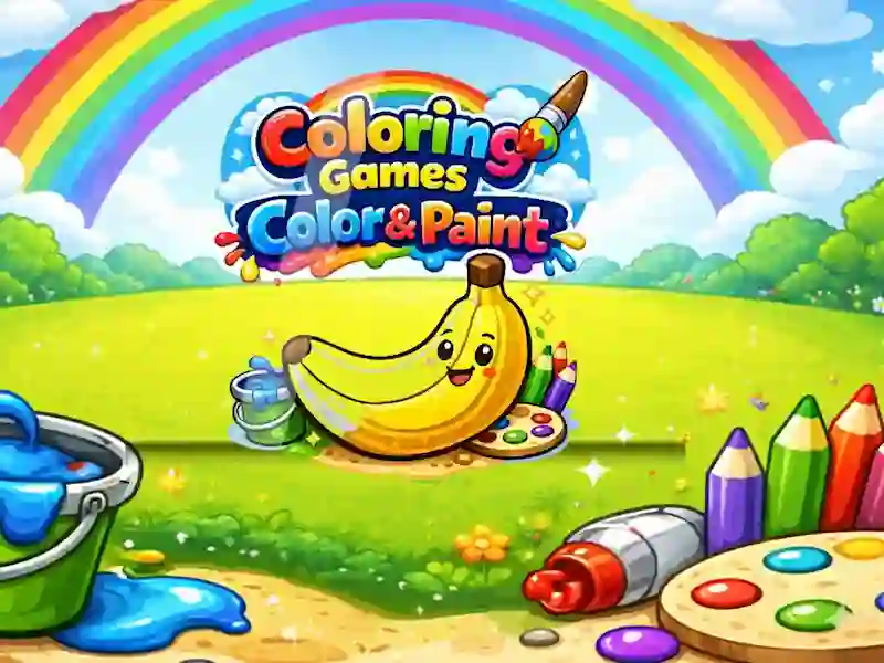 Coloring Games Color & Paint 🕹️ Graj online na SGameS