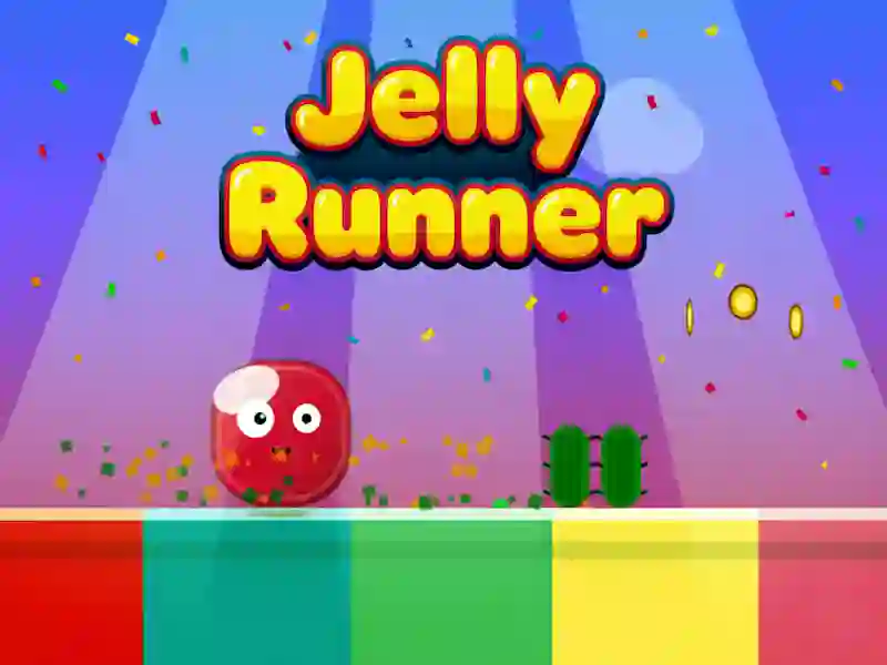 Jelly runner 🕹️ Graj online na SGameS